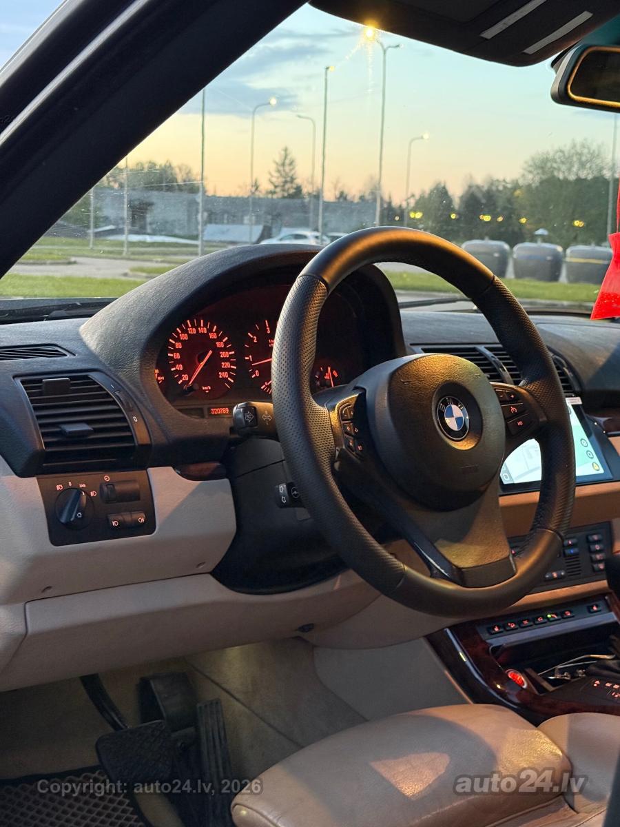 Melns BMW X5 2004 Tallina, ar dzinēja tilpumu 3.00 L un nobraukumu 328 tūkst. km par 5000 €, foto 7 vietnē AUTOMOTO.COM.LV
