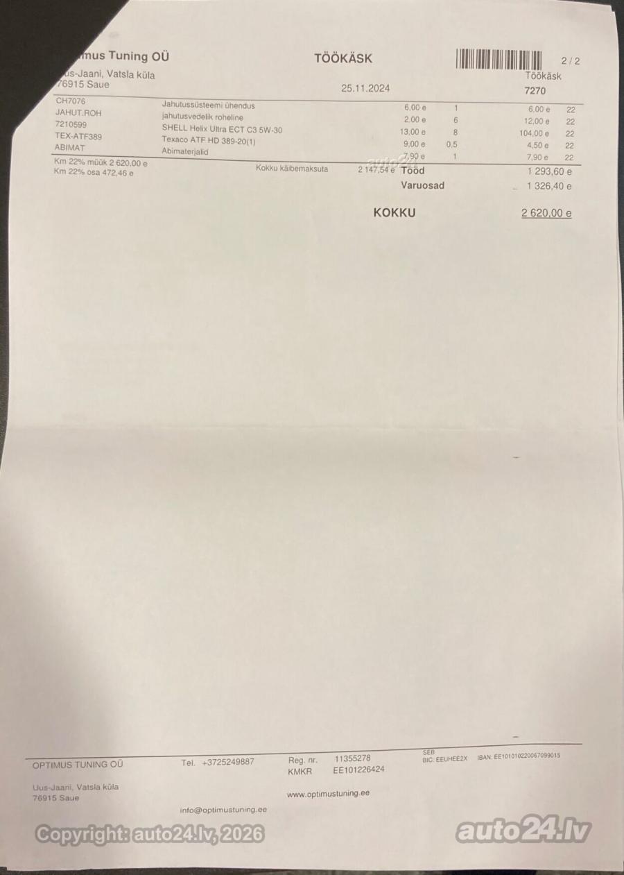 Melns BMW X5 2004 Tallina, ar dzinēja tilpumu 3.00 L un nobraukumu 328 tūkst. km par 5000 €, foto 18 vietnē AUTOMOTO.COM.LV