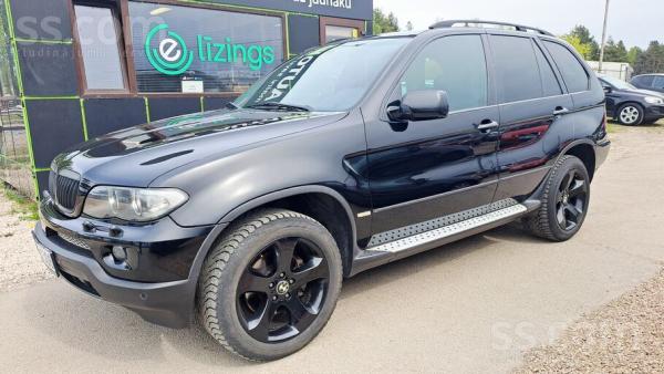 Melns BMW X5 2004 Rīga, ar dzinēja tilpumu 3.00 L un nobraukumu 309 tūkst. km par 7500 €, foto 1 vietnē AUTOMOTO.COM.LV