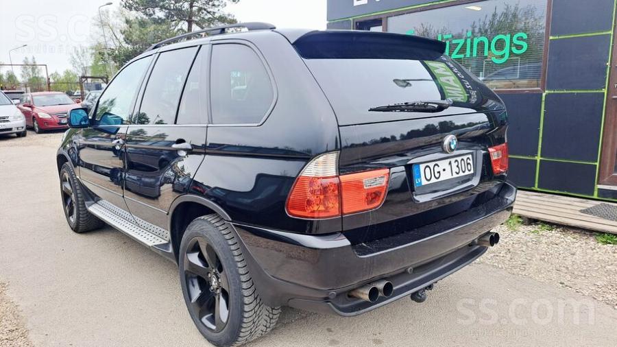 Melns BMW X5 2004 Rīga, ar dzinēja tilpumu 3.00 L un nobraukumu 309 tūkst. km par 7500 €, foto 5 vietnē AUTOMOTO.COM.LV