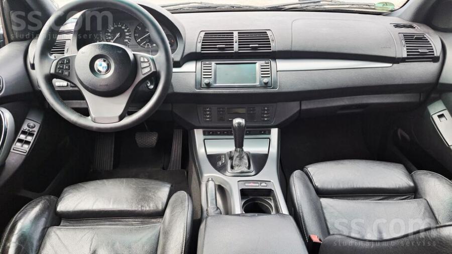 Melns BMW X5 2004 Rīga, ar dzinēja tilpumu 3.00 L un nobraukumu 309 tūkst. km par 7500 €, foto 8 vietnē AUTOMOTO.COM.LV