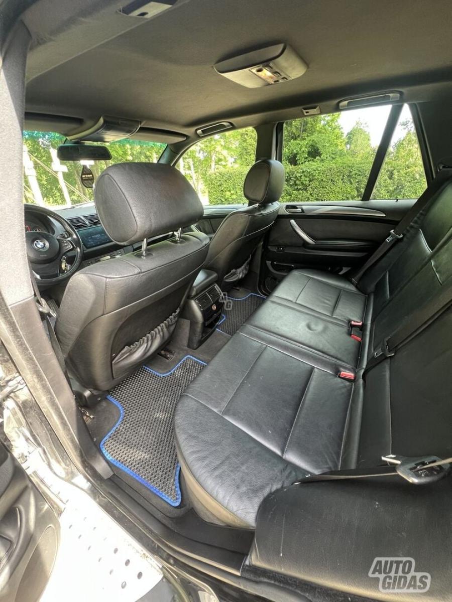 Black BMW X5 2004 in Klaipeda, with an engine capacity of 3.00 L and mileage of 310 thousand km for 3900 €, photo 11 on AUTOMOTO.COM.LV