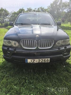 Black BMW X5 2004 in Rezekne, with an engine capacity of 3.00 L and mileage of 360 thousand km for 4000 €, photo 6 on AUTOMOTO.COM.LV