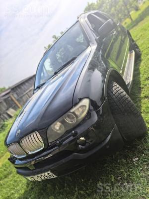 Black BMW X5 2004 in Rezekne, with an engine capacity of 3.00 L and mileage of 360 thousand km for 4000 €, photo 8 on AUTOMOTO.COM.LV