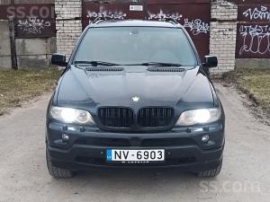 Черный БМВ Х5 2004 в Рига, объемом двигателя 3.00 л и пробегом 0 тыс. км за 4600 €, фото 3 на AUTOMOTO.COM.LV