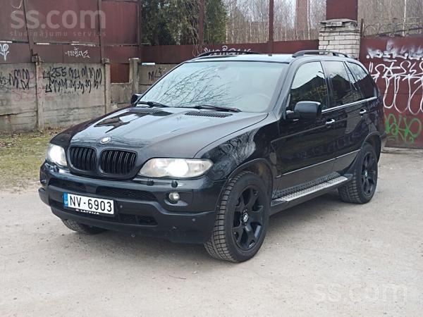 Melns BMW X5 2004 Rīga, ar dzinēja tilpumu 3.00 L un nobraukumu 0 tūkst. km par 4600 €, foto 3 vietnē AUTOMOTO.COM.LV