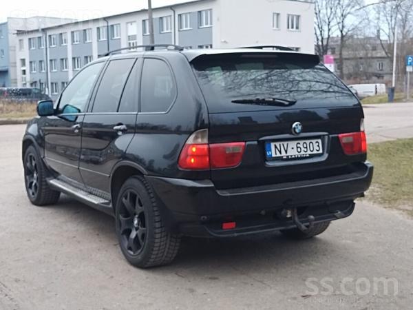 Melns BMW X5 2004 Rīga, ar dzinēja tilpumu 3.00 L un nobraukumu 0 tūkst. km par 4600 €, foto 5 vietnē AUTOMOTO.COM.LV