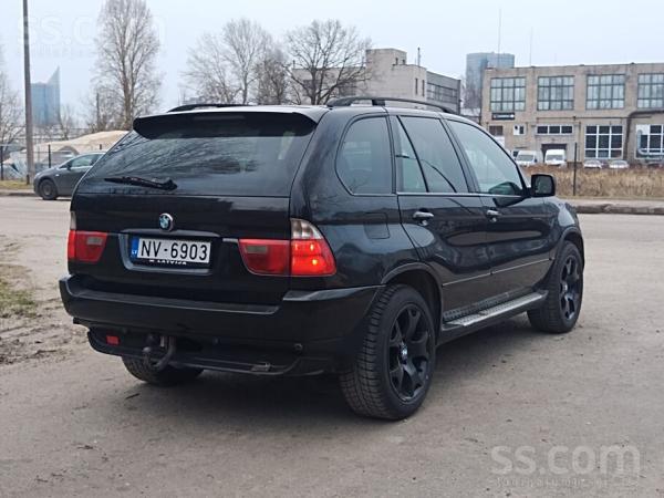 Melns BMW X5 2004 Rīga, ar dzinēja tilpumu 3.00 L un nobraukumu 0 tūkst. km par 4600 €, foto 7 vietnē AUTOMOTO.COM.LV