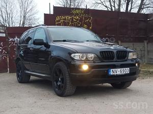 Черный БМВ Х5 2004 в Рига, объемом двигателя 3.00 л и пробегом 0 тыс. км за 4600 €, фото 10 на AUTOMOTO.COM.LV
