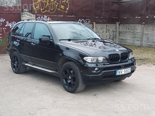Melns BMW X5 2004 Rīga, ar dzinēja tilpumu 3.00 L un nobraukumu 0 tūkst. km par 4600 €, foto 10 vietnē AUTOMOTO.COM.LV