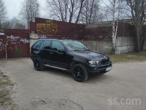 Черный БМВ Х5 2004 в Рига, объемом двигателя 3.00 л и пробегом 0 тыс. км за 4600 €, фото 12 на AUTOMOTO.COM.LV