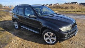 Melns BMW X5 2004 Rīga, ar dzinēja tilpumu 3.00 L un nobraukumu 286 tūkst. km par 4500 €, foto  vietnē AUTOMOTO.COM.LV