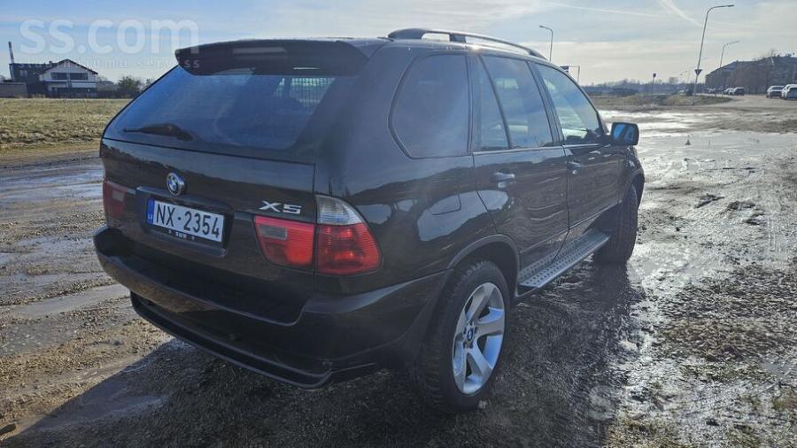 Melns BMW X5 2004 Rīga, ar dzinēja tilpumu 3.00 L un nobraukumu 286 tūkst. km par 4500 €, foto 5 vietnē AUTOMOTO.COM.LV