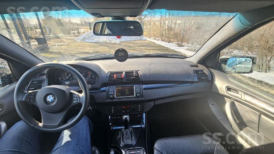 Melns BMW X5 2004 Rīga, ar dzinēja tilpumu 3.00 L un nobraukumu 286 tūkst. km par 4500 €, foto 7 vietnē AUTOMOTO.COM.LV