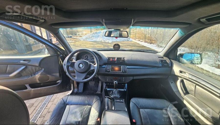 Melns BMW X5 2004 Rīga, ar dzinēja tilpumu 3.00 L un nobraukumu 286 tūkst. km par 4500 €, foto 12 vietnē AUTOMOTO.COM.LV