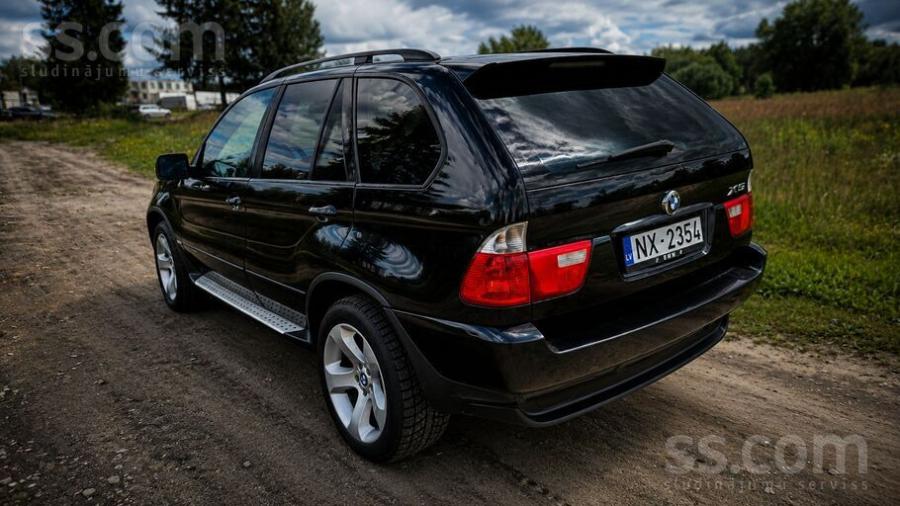 Melns BMW X5 2004 Rīga, ar dzinēja tilpumu 3.00 L un nobraukumu 286 tūkst. km par 4550 €, foto 8 vietnē AUTOMOTO.COM.LV