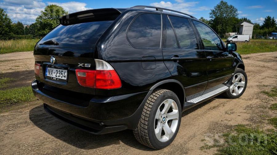 Melns BMW X5 2004 Rīga, ar dzinēja tilpumu 3.00 L un nobraukumu 286 tūkst. km par 4550 €, foto 9 vietnē AUTOMOTO.COM.LV