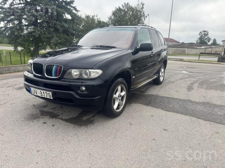 Melns BMW X5 2004 Bauska, ar dzinēja tilpumu 3.00 L un nobraukumu 526 tūkst. km par 3050 €, foto 1 vietnē AUTOMOTO.COM.LV