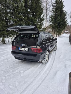 Melns BMW X5 2004 Limbaži, ar dzinēja tilpumu 3.00 L un nobraukumu 370 tūkst. km par 3100 €, foto 8 vietnē AUTOMOTO.COM.LV