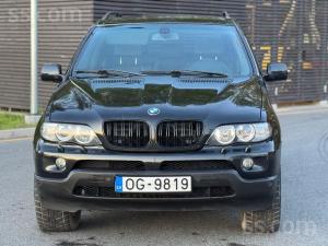 Black BMW X5 2004 in Jelgava, with an engine capacity of 3.00 L and mileage of 375 thousand km for 5250 €, photo  on AUTOMOTO.COM.LV