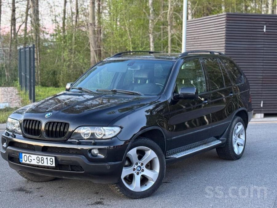 Черный БМВ Х5 2004 в Елгава, объемом двигателя 3.00 л и пробегом 375 тыс. км за 5250 €, фото 4 на AUTOMOTO.COM.LV