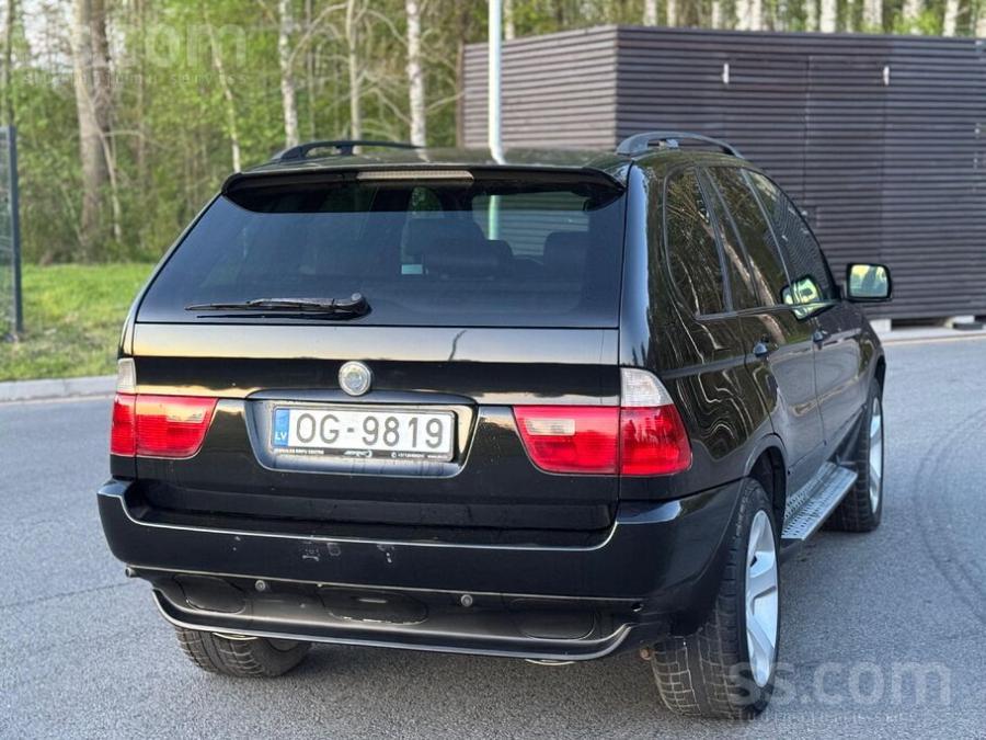 Черный БМВ Х5 2004 в Елгава, объемом двигателя 3.00 л и пробегом 375 тыс. км за 5250 €, фото 8 на AUTOMOTO.COM.LV