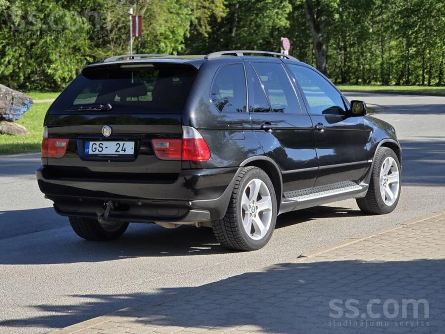 Melns BMW X5 2004 Rīga, ar dzinēja tilpumu 3.00 L un nobraukumu 376 tūkst. km par 6250 €, foto 5 vietnē AUTOMOTO.COM.LV