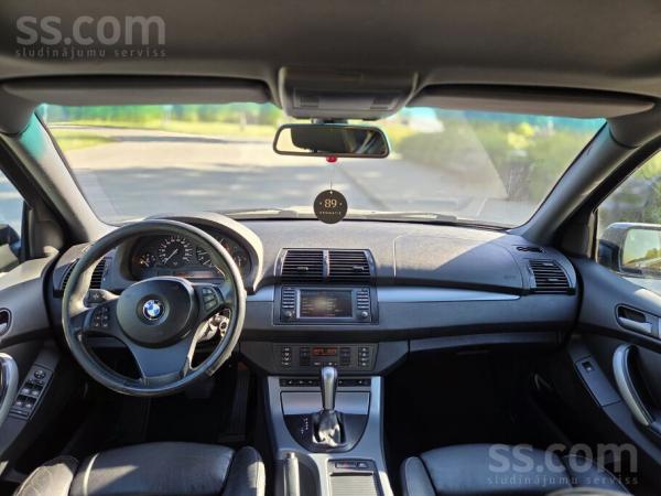 Black BMW X5 2004 in Riga, with an engine capacity of 3.00 L and mileage of 376 thousand km for 6250 €, photo 6 on AUTOMOTO.COM.LV