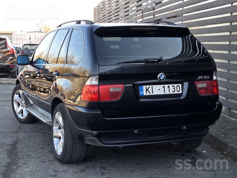 Melns BMW X5 2004 Rīga, ar dzinēja tilpumu 3.00 L un nobraukumu 368 tūkst. km par 4990 €, foto 3 vietnē AUTOMOTO.COM.LV