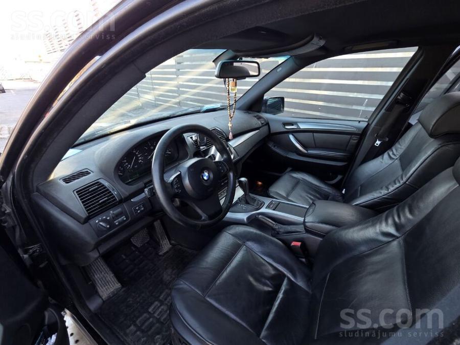 Melns BMW X5 2004 Rīga, ar dzinēja tilpumu 3.00 L un nobraukumu 368 tūkst. km par 4990 €, foto 5 vietnē AUTOMOTO.COM.LV