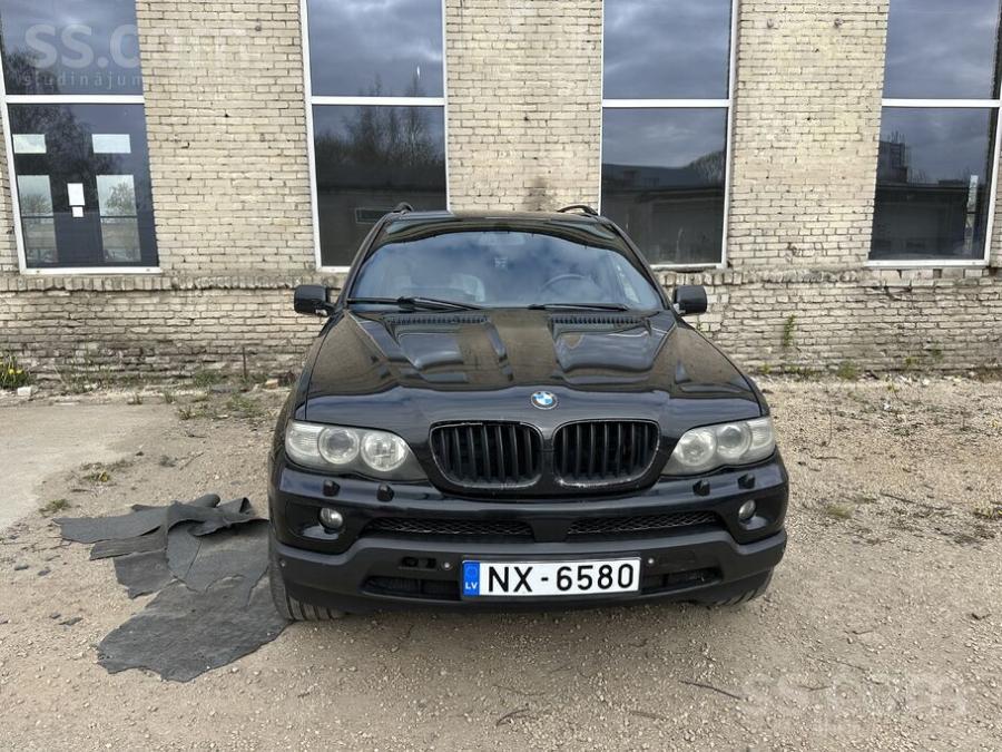 Черный БМВ Х5 2004 в Рига, объемом двигателя 3.00 л и пробегом 373 тыс. км за 3950 €, фото 8 на AUTOMOTO.COM.LV