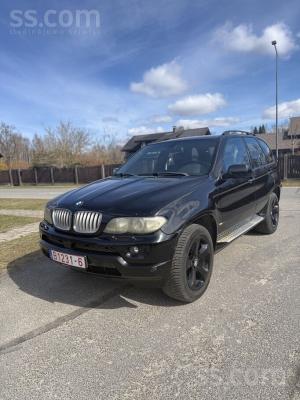 Melns BMW X5 2004 Rīga, ar dzinēja tilpumu 3.00 L un nobraukumu 434 tūkst. km par 5899 €, foto  vietnē AUTOMOTO.COM.LV
