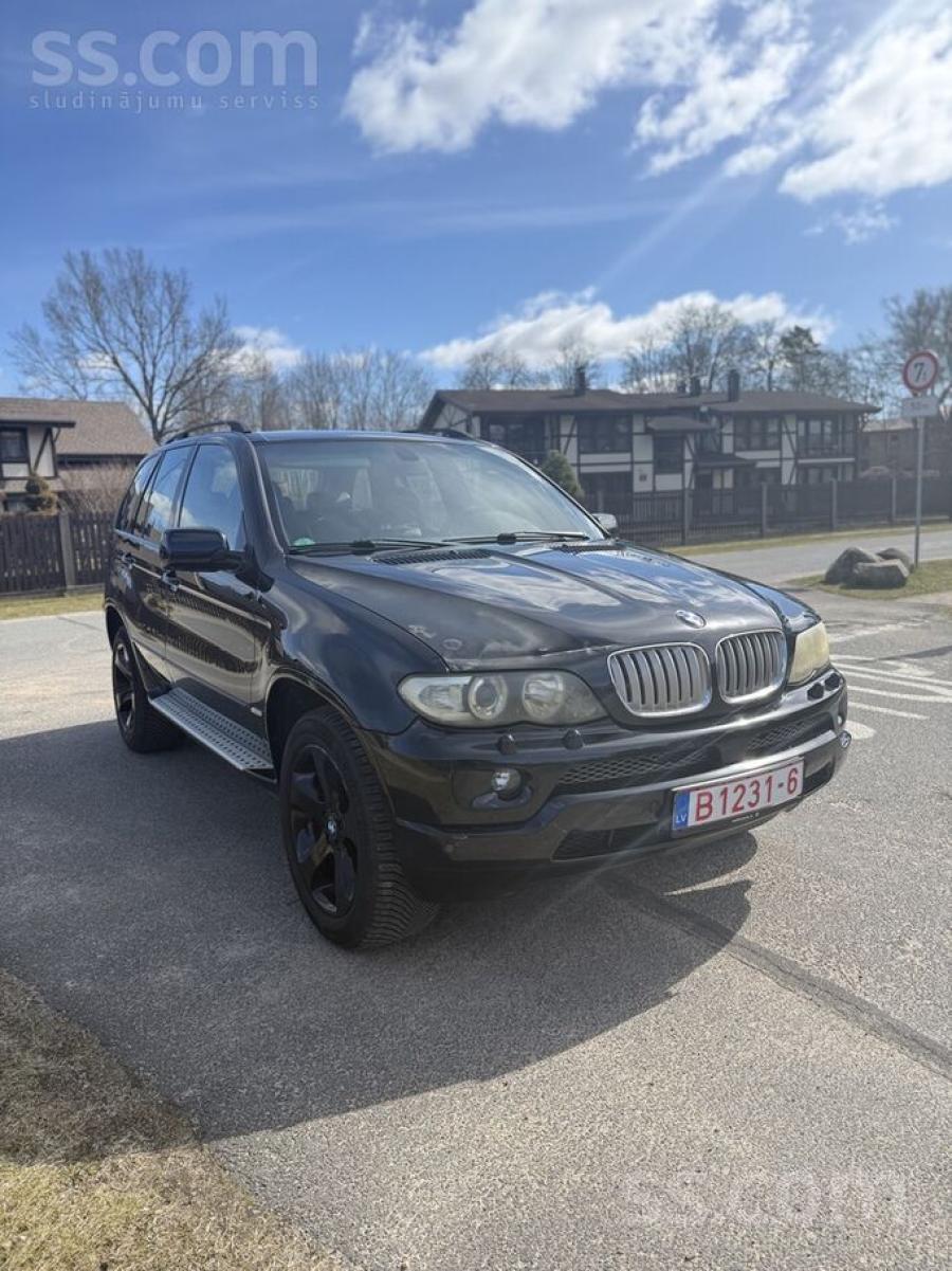 Melns BMW X5 2004 Rīga, ar dzinēja tilpumu 3.00 L un nobraukumu 434 tūkst. km par 5899 €, foto 4 vietnē AUTOMOTO.COM.LV