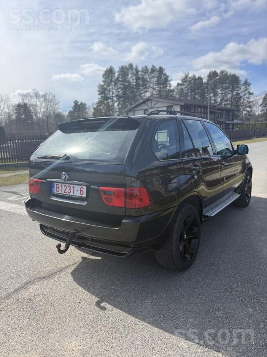 Melns BMW X5 2004 Rīga, ar dzinēja tilpumu 3.00 L un nobraukumu 434 tūkst. km par 5899 €, foto 5 vietnē AUTOMOTO.COM.LV