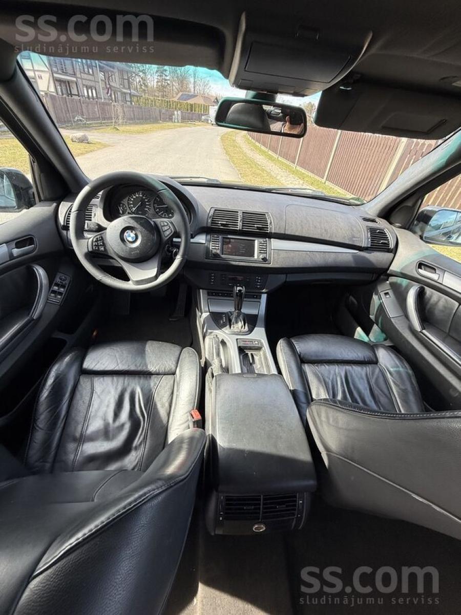 Melns BMW X5 2004 Rīga, ar dzinēja tilpumu 3.00 L un nobraukumu 434 tūkst. km par 5899 €, foto 8 vietnē AUTOMOTO.COM.LV