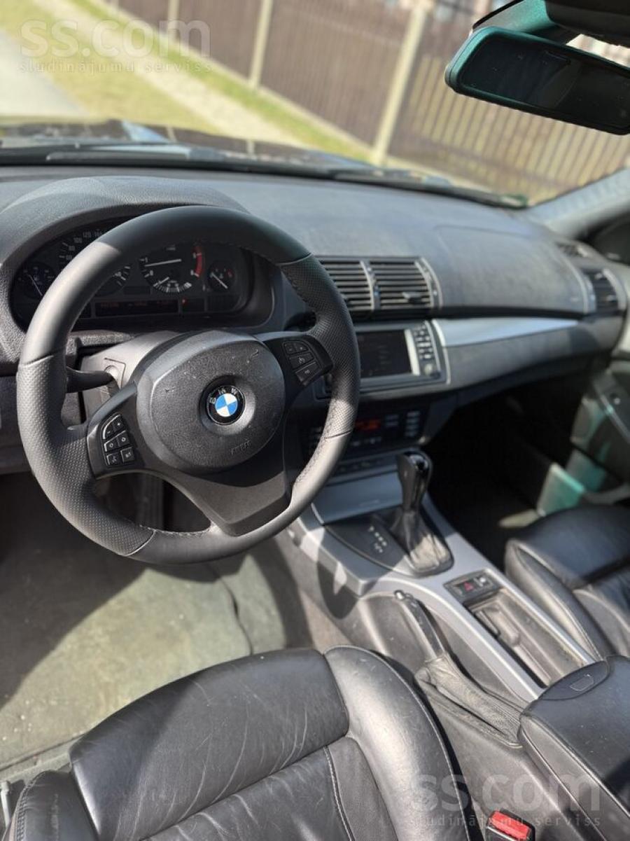 Melns BMW X5 2004 Rīga, ar dzinēja tilpumu 3.00 L un nobraukumu 434 tūkst. km par 5899 €, foto 10 vietnē AUTOMOTO.COM.LV