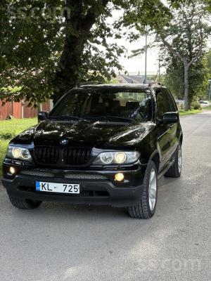Black BMW X5 2004 in Liepaja, with an engine capacity of 3.00 L and mileage of 288 thousand km for 5650 €, photo  on AUTOMOTO.COM.LV