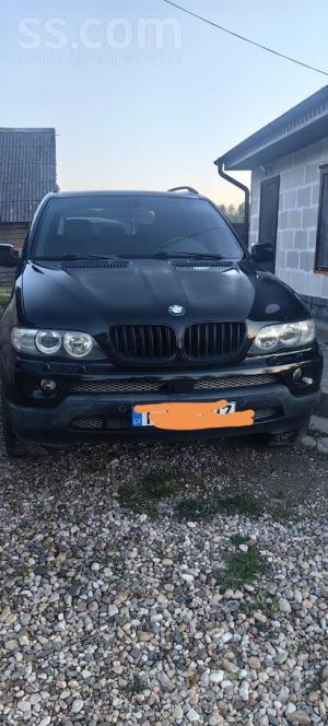 Black BMW X5 2004 in Rezekne, with an engine capacity of 3.00 L and mileage of 449 thousand km for 4050 €, photo  on AUTOMOTO.COM.LV