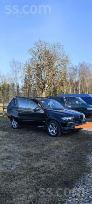 Черный БМВ Х5 2004 в Резекне, объемом двигателя 3.00 л и пробегом 449 тыс. км за 4050 €, фото 4 на AUTOMOTO.COM.LV