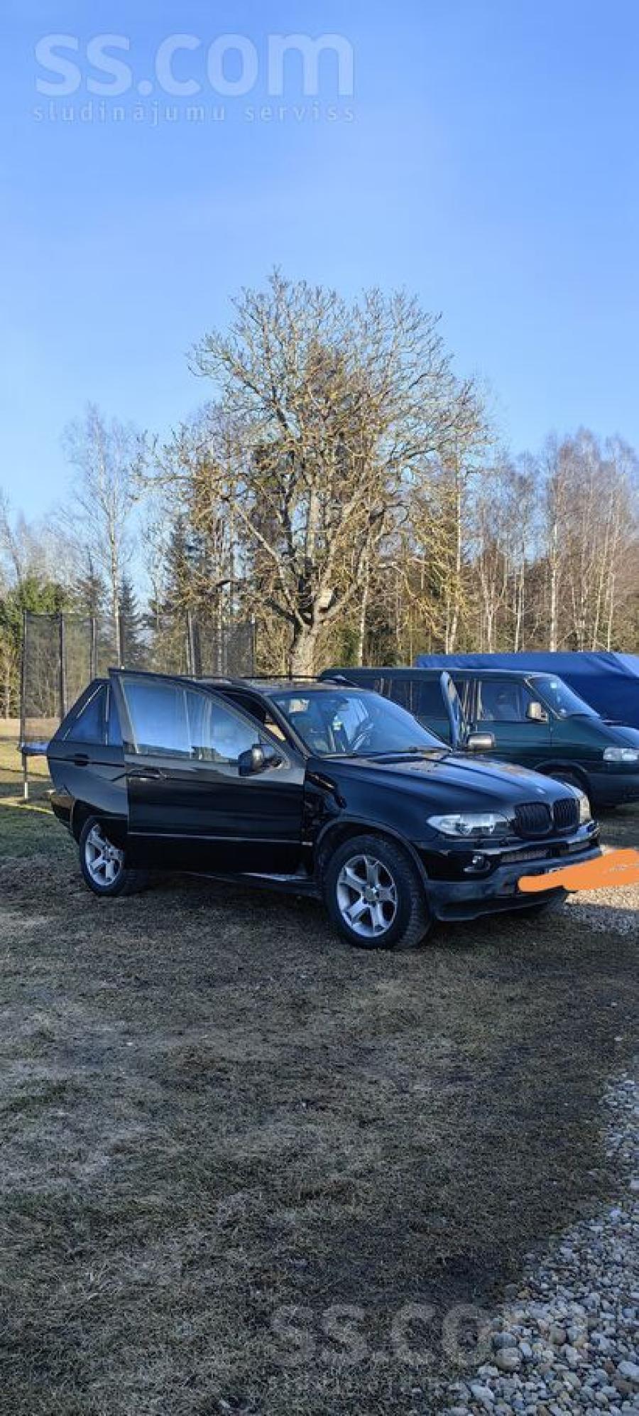 Черный БМВ Х5 2004 в Резекне, объемом двигателя 3.00 л и пробегом 449 тыс. км за 4050 €, фото 4 на AUTOMOTO.COM.LV