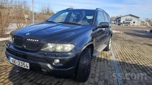 Black BMW X5 2004 in Riga, with an engine capacity of 3.00 L and mileage of 286 thousand km for 4600 €, photo 10 on AUTOMOTO.COM.LV