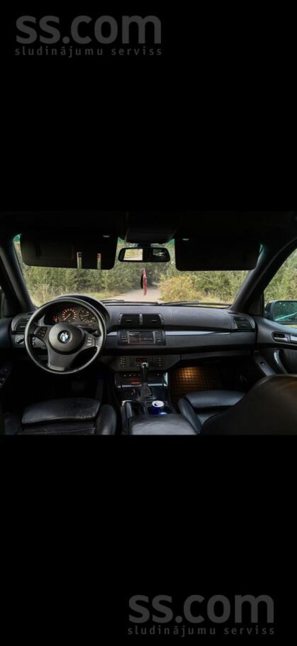 Melns BMW X5 2004 Liepāja, ar dzinēja tilpumu 3.00 L un nobraukumu 302 tūkst. km par 5200 €, foto 6 vietnē AUTOMOTO.COM.LV