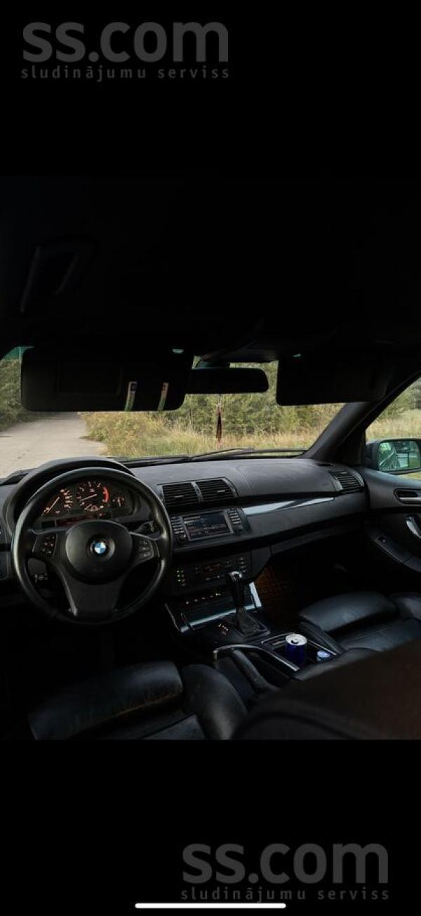 Melns BMW X5 2004 Liepāja, ar dzinēja tilpumu 3.00 L un nobraukumu 302 tūkst. km par 5200 €, foto 7 vietnē AUTOMOTO.COM.LV