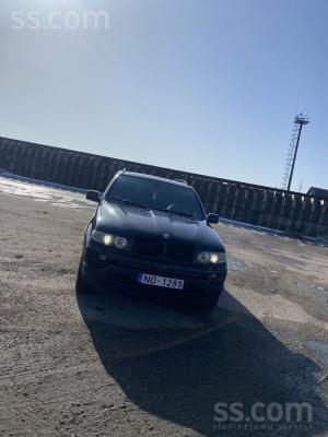 Черный БМВ Х5 2004 в Салдус, объемом двигателя 3.00 л и пробегом 0 тыс. км за 5500 €, фото 4 на AUTOMOTO.COM.LV