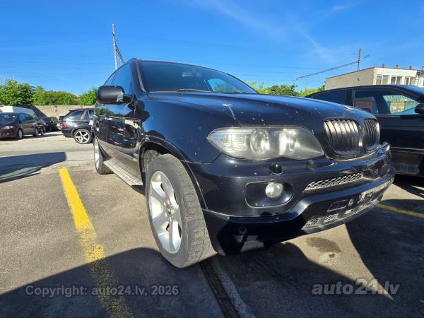 Black BMW X5 2004 in Tallinn, with an engine capacity of 4.40 L and mileage of 311 thousand km for 333 €, photo 2 on AUTOMOTO.COM.LV