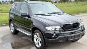 Black BMW X5 2004 in Panevezys, with an engine capacity of 2.99 L and mileage of 360 thousand km for 4500 €, photo  on AUTOMOTO.COM.LV