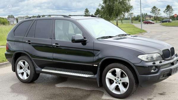 Black BMW X5 2004 in Panevezys, with an engine capacity of 2.99 L and mileage of 360 thousand km for 4500 €, photo 2 on AUTOMOTO.COM.LV