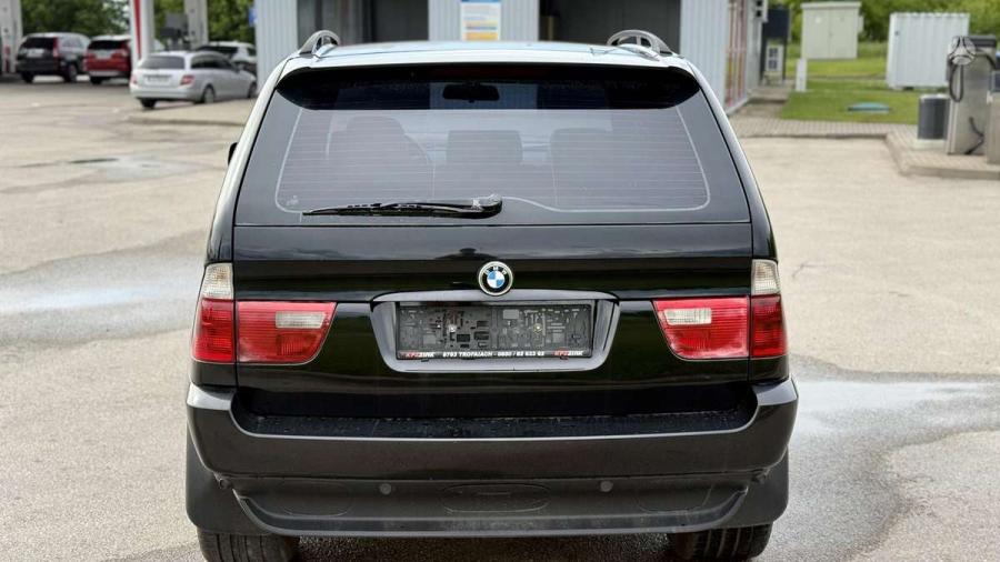 Black BMW X5 2004 in Panevezys, with an engine capacity of 2.99 L and mileage of 360 thousand km for 4500 €, photo 9 on AUTOMOTO.COM.LV