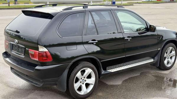 Black BMW X5 2004 in Panevezys, with an engine capacity of 2.99 L and mileage of 360 thousand km for 4500 €, photo 9 on AUTOMOTO.COM.LV