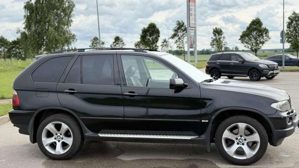 Black BMW X5 2004 in Panevezys, with an engine capacity of 2.99 L and mileage of 360 thousand km for 4500 €, photo 10 on AUTOMOTO.COM.LV